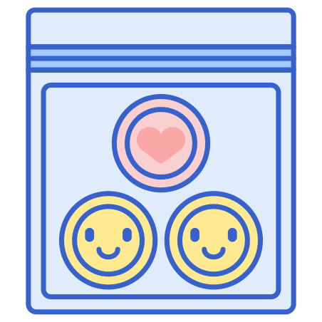 Mdma icon in Flaticons Lineal Color Style
