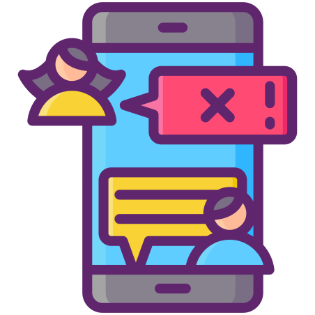 Miscommunication icon in Flaticons Lineal Color Style