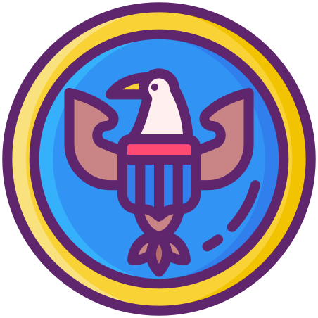 National Security Agency icon in Flaticons Lineal Color Style