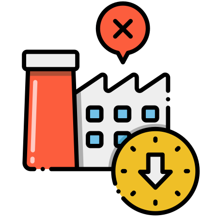 Not Working Icon im Flaticons Lineal Color Stil