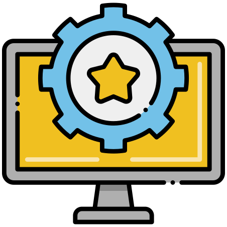 Operating System icon in Flaticons Lineal Color Style