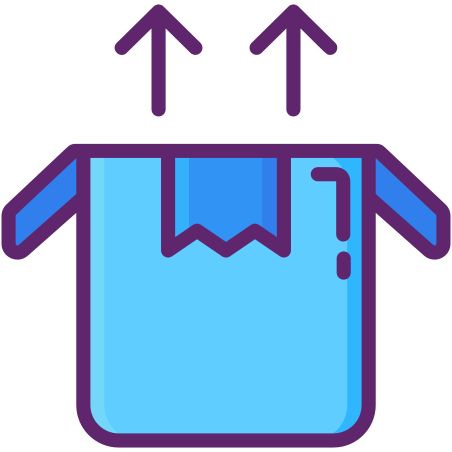 Outgoing icon in Flaticons Lineal Color Style