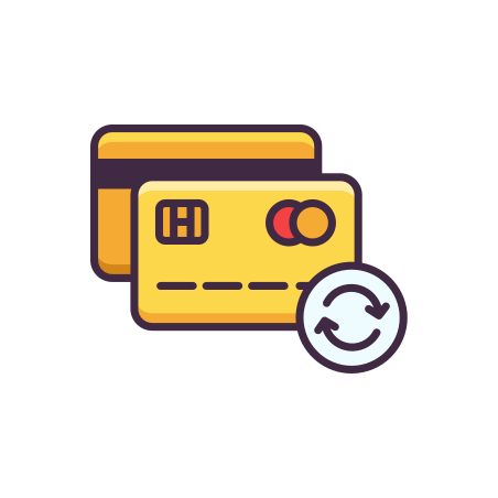 Prepaid Card icon in Flaticons Lineal Color Style