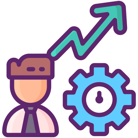 Productive icon in Flaticons Lineal Color Style