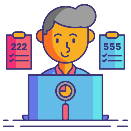 Quantitative icon in Flaticons Lineal Color Style