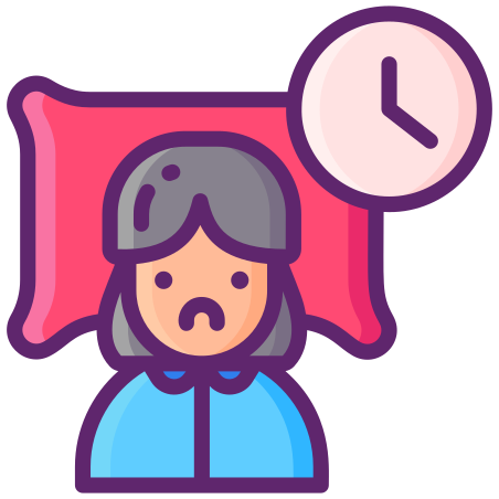 Sleep Deprivation icon in Flaticons Lineal Color Style