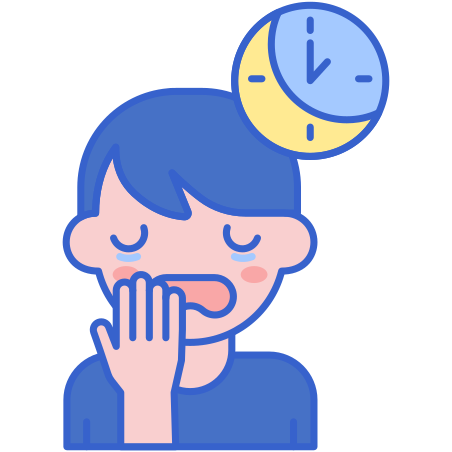 Sleep Deprivation icon in Flaticons Lineal Color Style