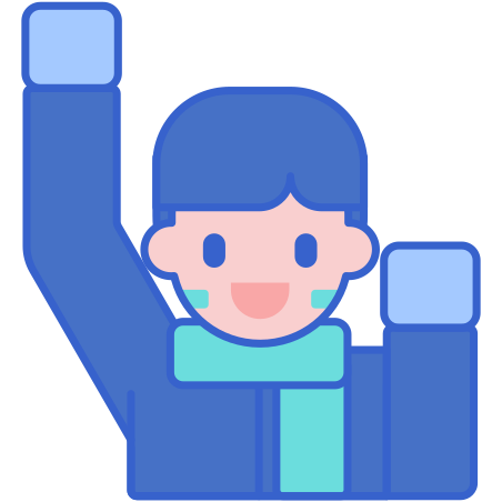 Spectator icon in Flaticons Lineal Color Style