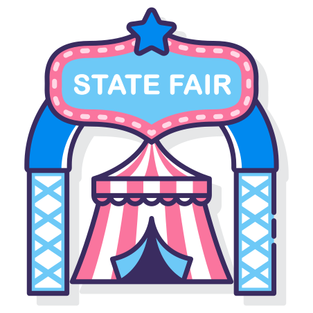 State Fair icon in Flaticons Lineal Color Style