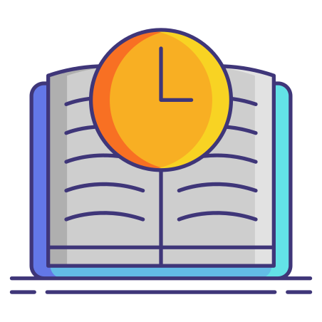 Storybook icon in Flaticons Lineal Color Style