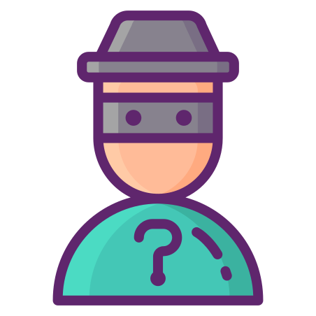 Stranger icon in Flaticons Lineal Color Style