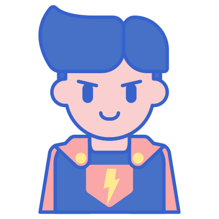 Vigilante icon in Flaticons Lineal Color Style
