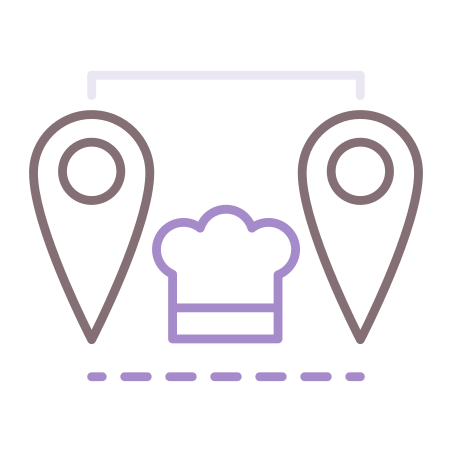 Walking Tour icon in Flaticons Lineal Color Style