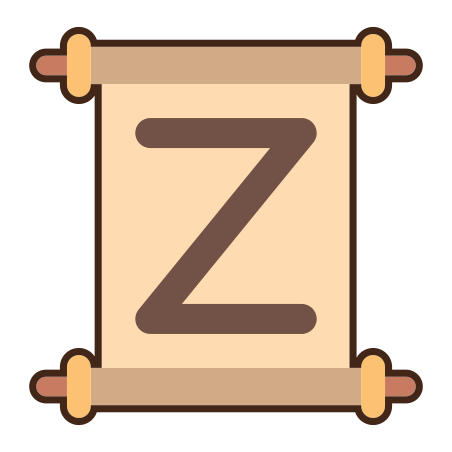 Zeta icon in Flaticons Lineal Color Style