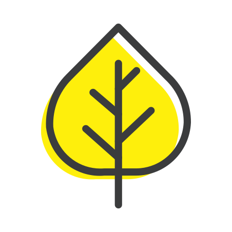 Aspen icon in Funky Outlines Style