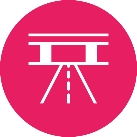 Flyover icon in Glyph on Circles Style