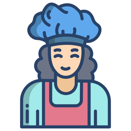 Baker icon in Icongeek26 Flat Style