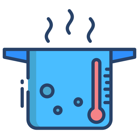 Heat icon in Icongeek26 Linear Colour Style