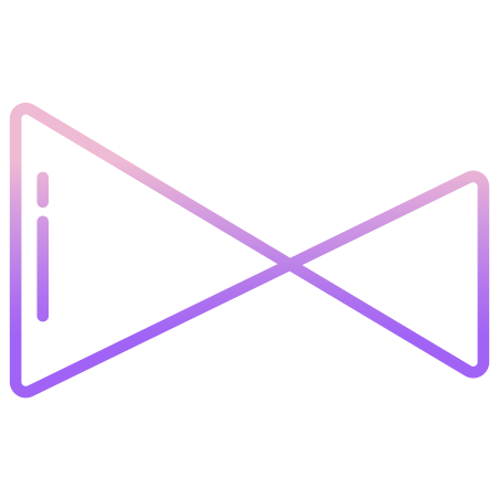 Complex Quadrilateral icon in Icongeek26 Outline Gradient Style