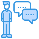 Talk Icons – Free Vector Download, PNG, SVG, GIF