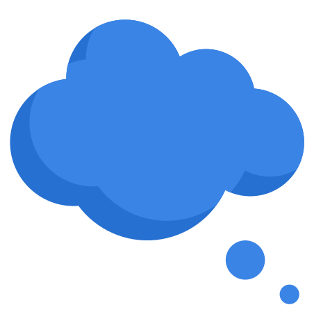 Think icon in Kosonicon Flat Style