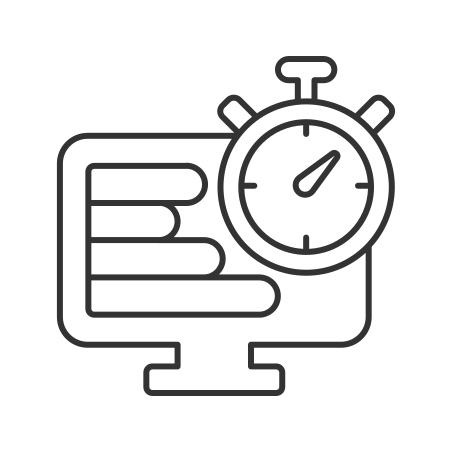 Tracker icon in Linear outline icons Style