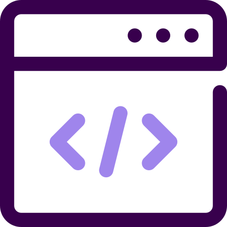 Frontend icon in Lylac Style