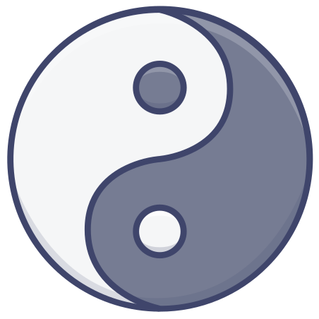 Taiji icon in Microdots Premium Style