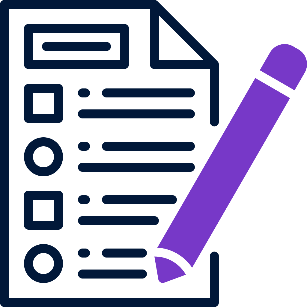 Checklist icons in All style for graphic & UI design