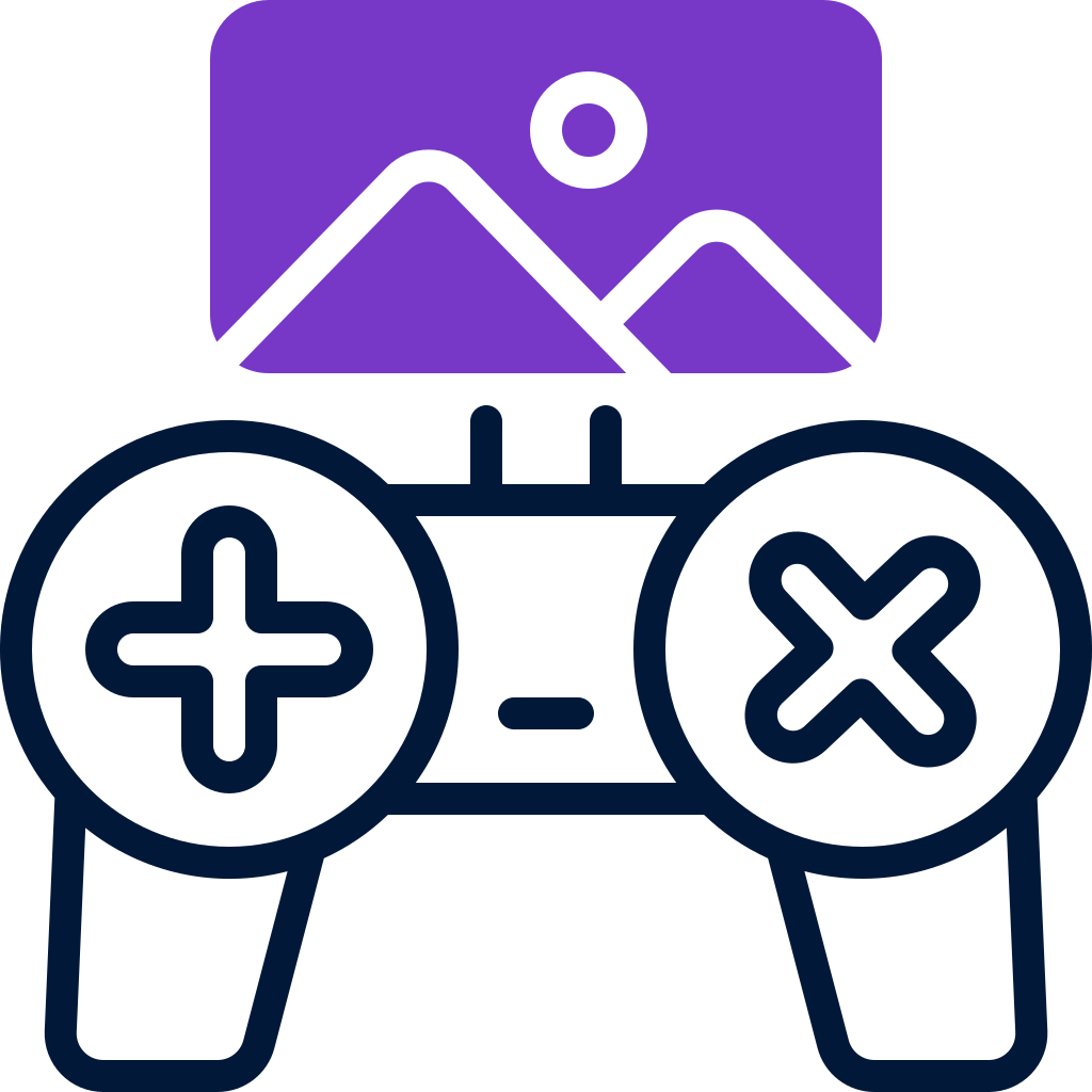 Gamepad Icons – Download for Free in PNG and SVG
