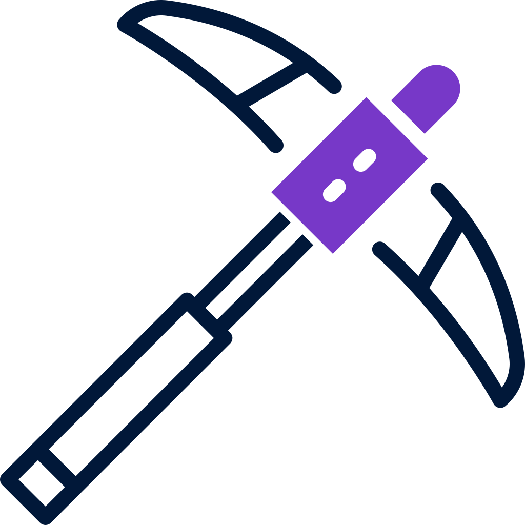 Pickaxe Icons – Download for Free in PNG and SVG