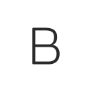 B Icons – Download for Free in PNG and SVG