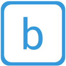 B Icons – Download for Free in PNG and SVG