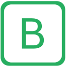 B Icons – Download for Free in PNG and SVG