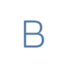 B Icons – Download for Free in PNG and SVG