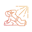 Apostle Saul Conversion icon in Others Style