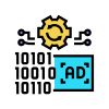 Channel icons in All style for graphic & UI design