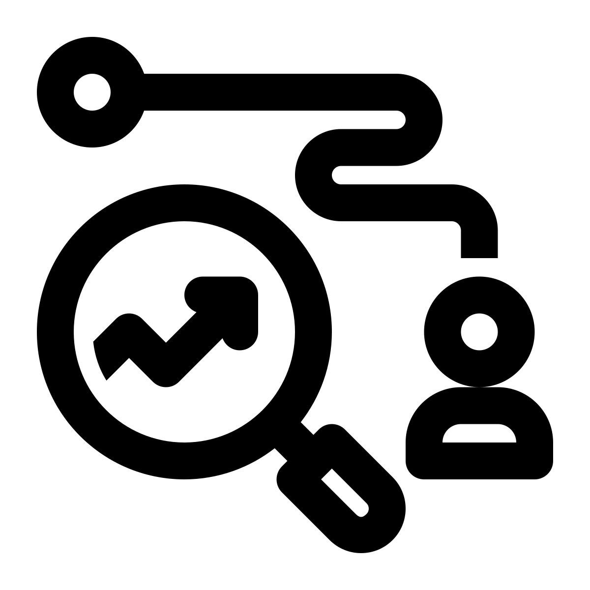 Customer Journey Icon – Clear User Journey Symbols for Your Website