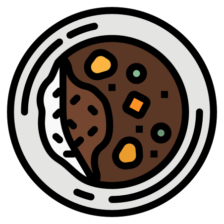 Curry icon in photo3idea_studio Lineal Color Style