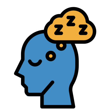 Dreaming icon in photo3idea_studio Lineal Color Style
