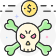 Danger icons in All style for graphic & UI design
