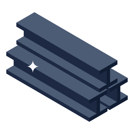 Iron Bar icon in smashingstocks Isometric Style
