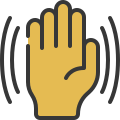 Waving hand Icons – Download for Free in PNG and SVG