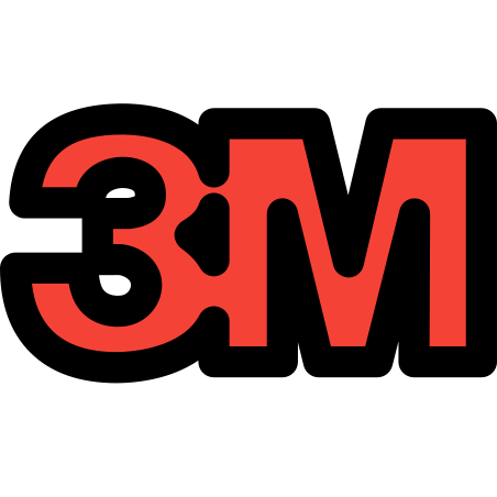 3M an american multinational conglomerate corporation company icon in ...