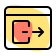 Sign out Icons – Download for Free in PNG and SVG
