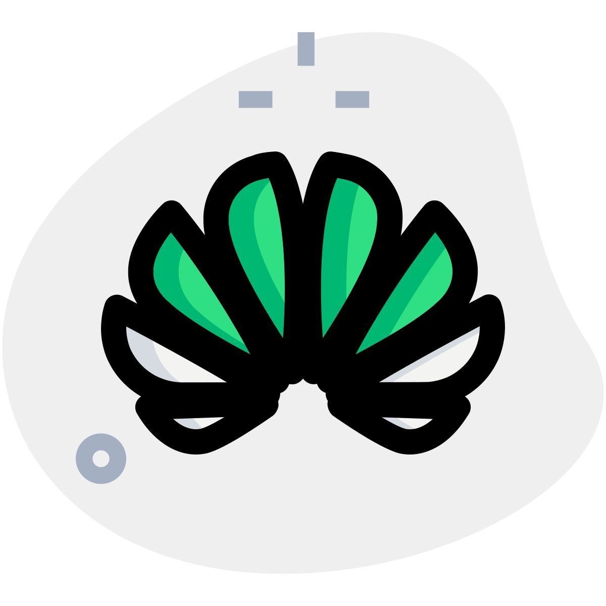 Elegant Huawei icon set for your designs