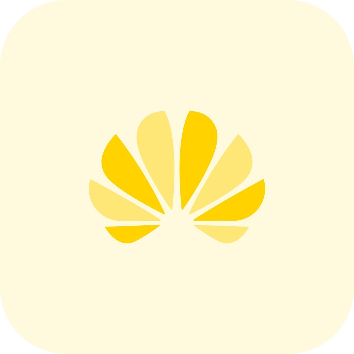 Elegant Huawei icon set for your designs
