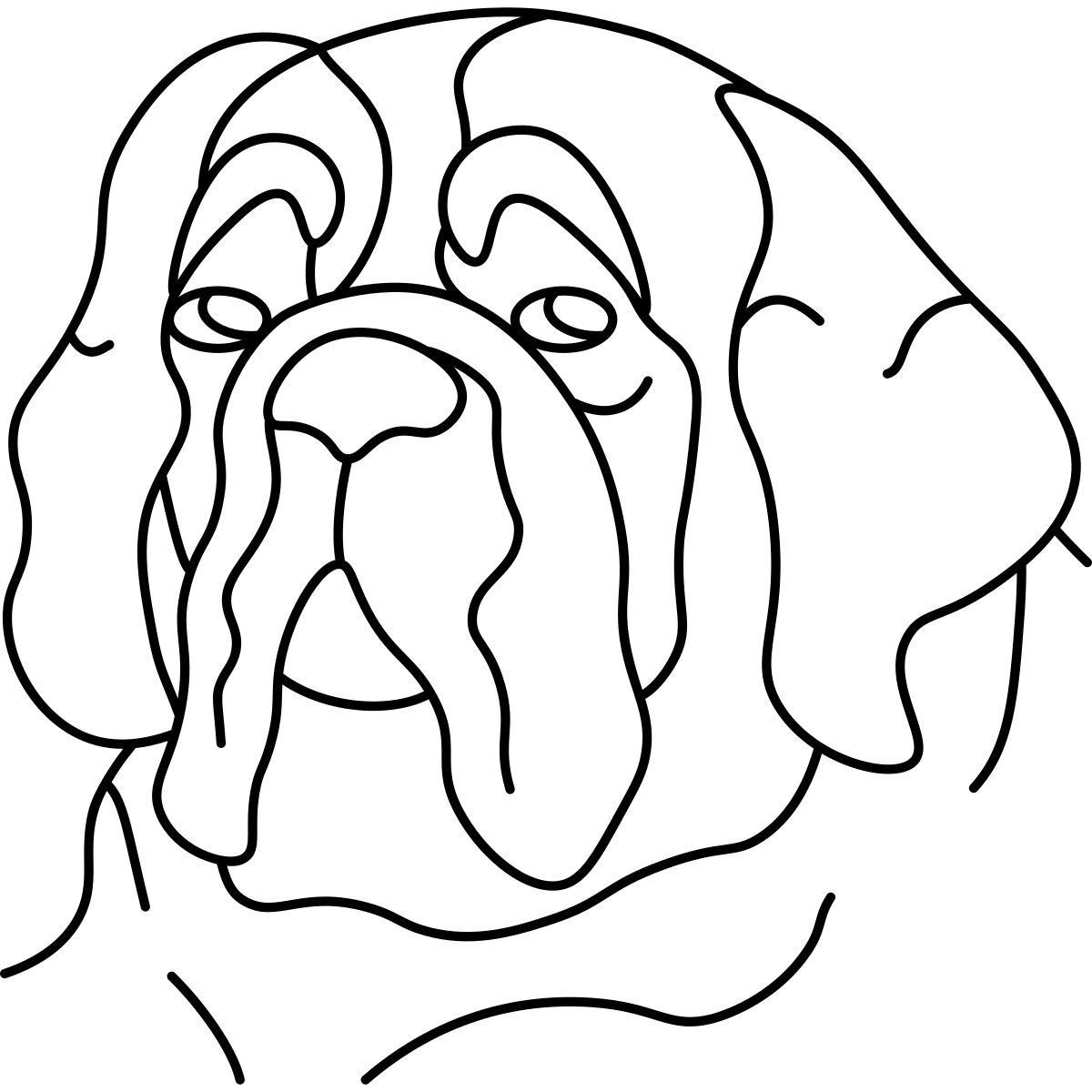 Saint bernard Yellow Icons – Free Download SVG, PNG, GIF