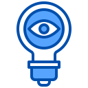 Vision icons in All style for graphic & UI design