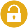 Padlock icon in Windows Metro Style